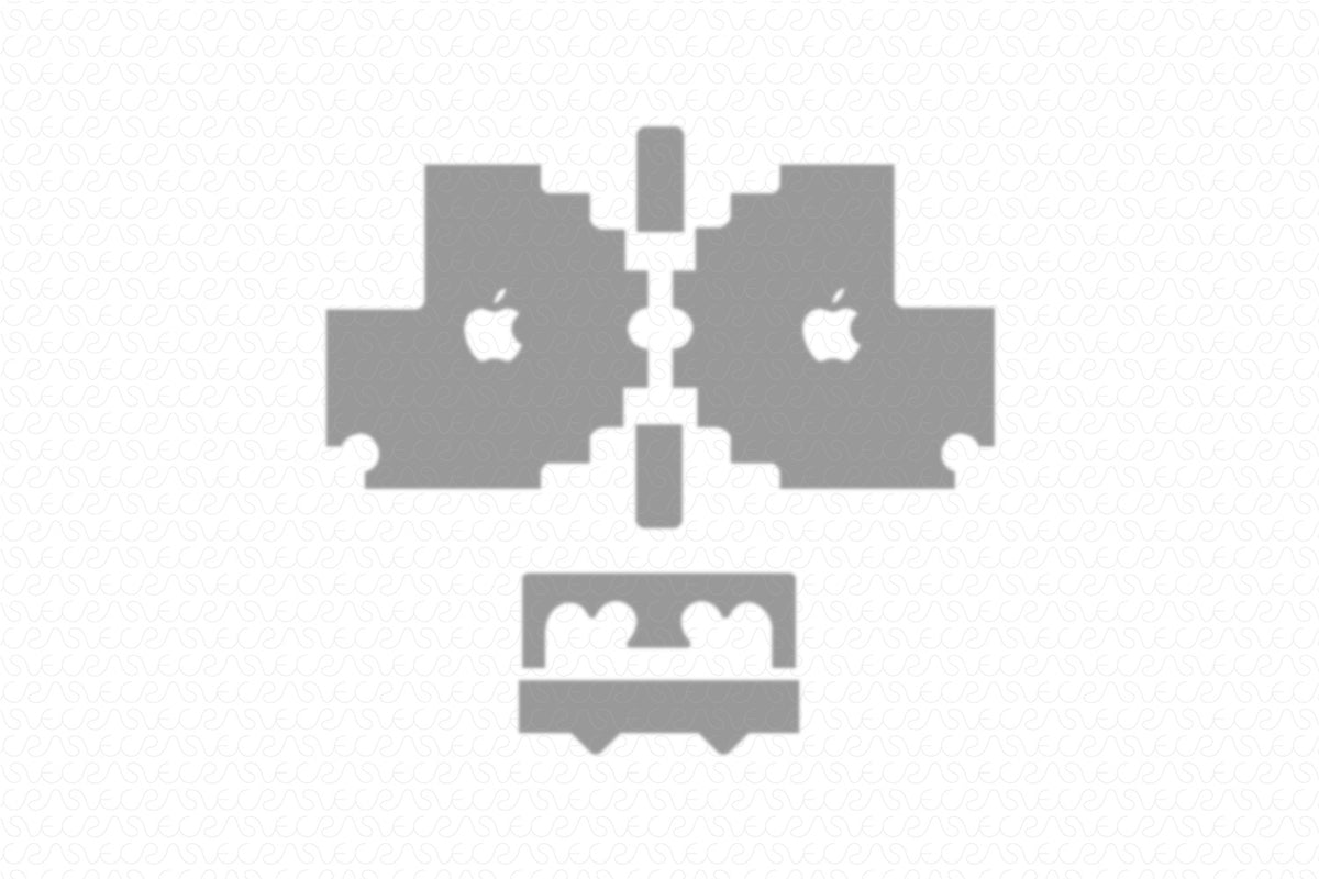 Apple 60W Power Adapter (2008) Skin CutFile Vector Template Full Wrap ...