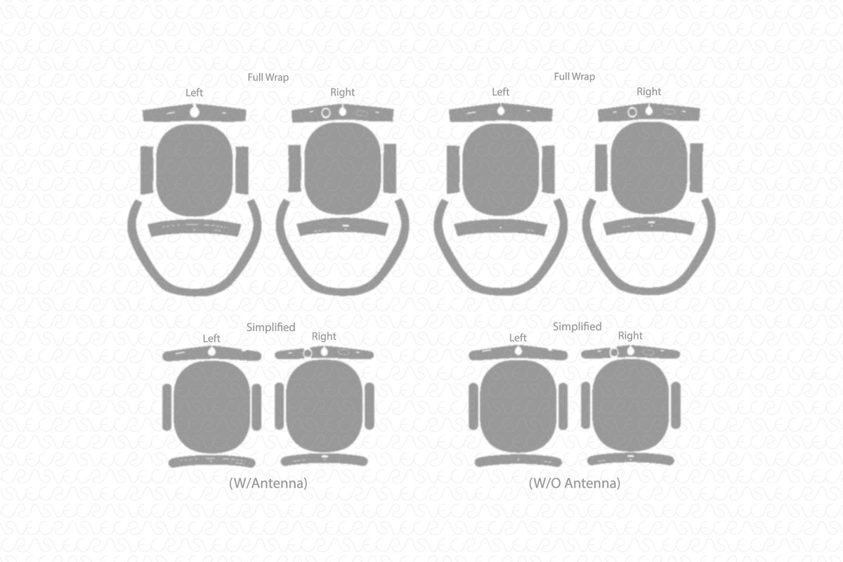Apple AirPods Max 2020 Skin CutFile Vector Template Full Wrap SVG — VecRas