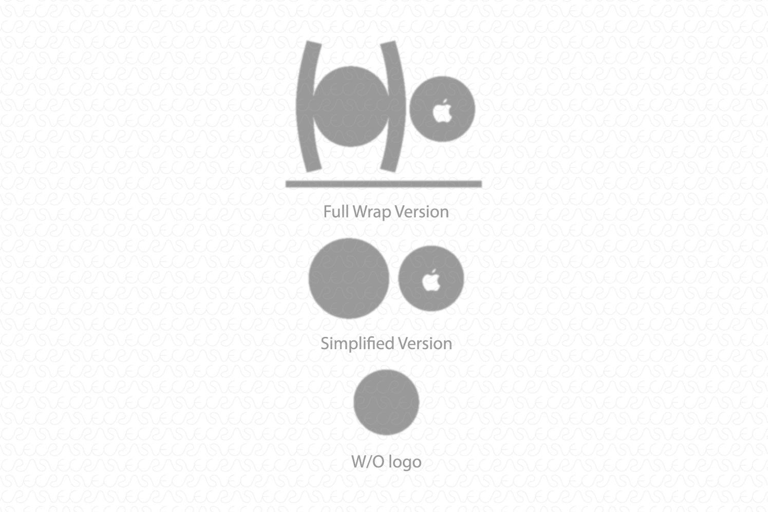 Vinyl Ready Vector Cut File Templates for Trackpad / Apple Gadget Skin ...