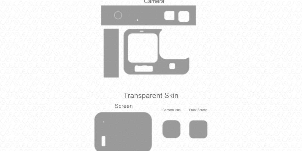 GoPro Hero 9 Black Skin CutFile Vector Template Full Wrap SVG — VecRas