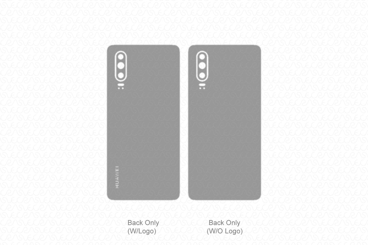 Huawei P30 (2019) Skin Template Vector — VecRas