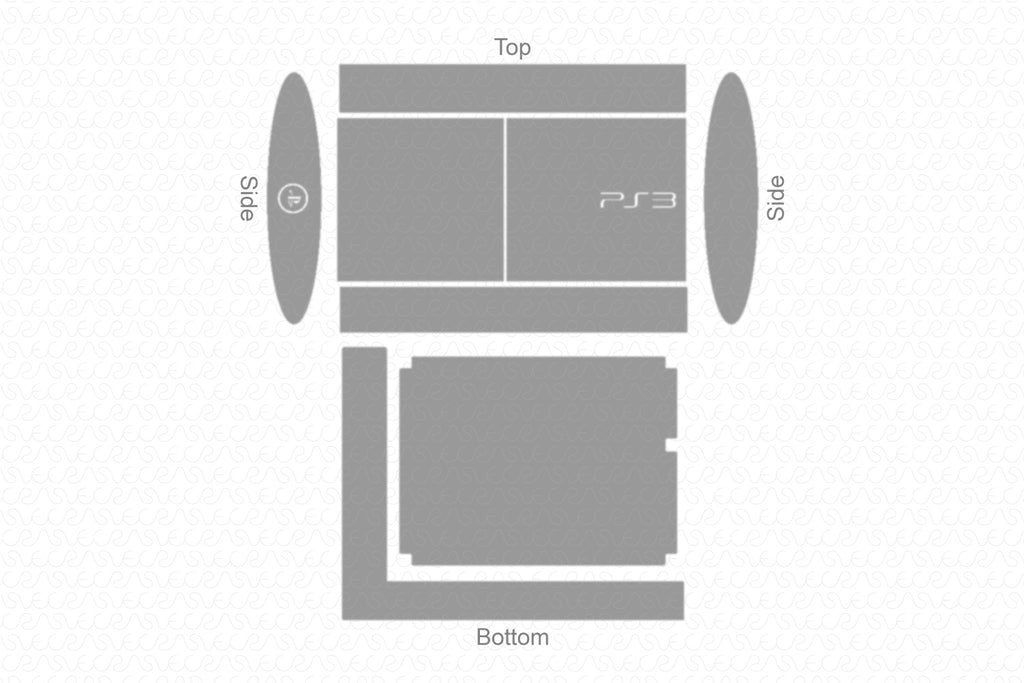 Vinyl Ready Vector Cut File Templates for PlayStation Gaming Skins in ...