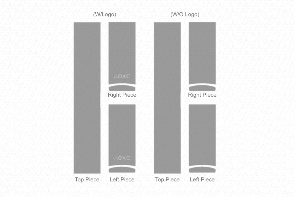 Vinyl Ready Vector Cut File Templates for PlayStation Gaming Skins in ...