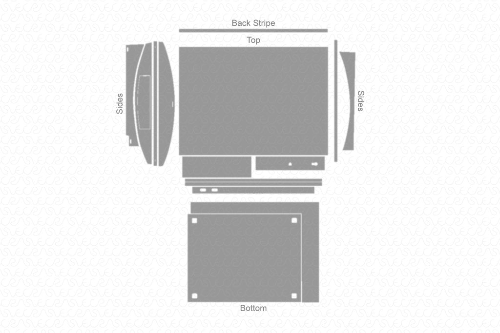 Vinyl Ready Vector Cut File Templates for PlayStation Gaming Skins in ...