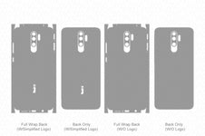 Redmi Note 8 Pro 2019 Skin Template Vector — VecRas