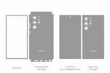 Galaxy S22 Ultra 5G Skin CutFile Vector Template Full Wrap SVG — VecRas