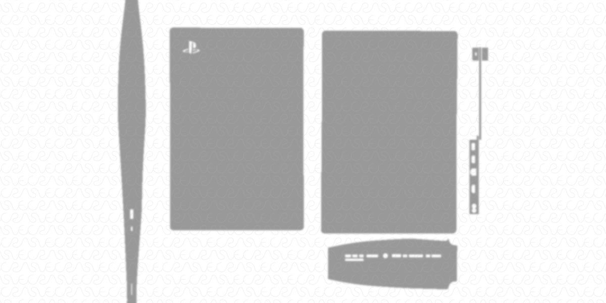 Perfect Fit Sony PS5 Digital Edition Console Full Wrap Decal Skin ...