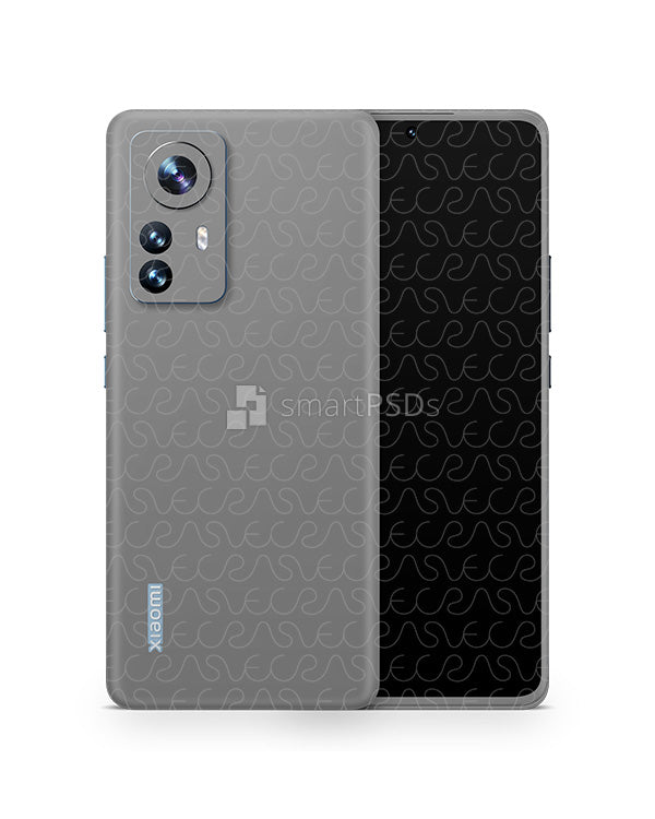 Xiaomi 12 Pro (2022) PSD Skin Mockup Template — VecRas