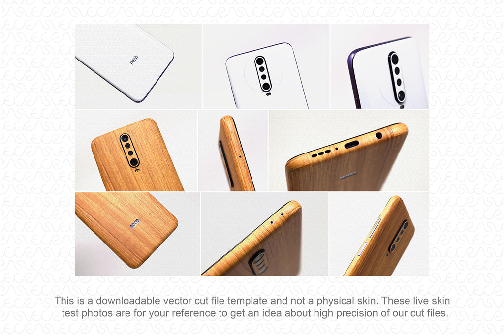 Vinyl Ready Vector Cut File Templates for Xiaomi Phone Skins in Ai, PLT ...