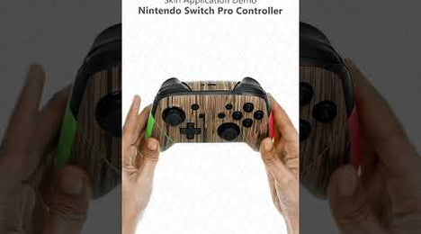 Nintendo Switch Pro Controller Skin CutFile Vector Template Full Wrap ...