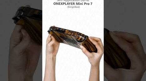 ONEXPLAYER Mini Pro 7 Full Wrap Decal Skin CutFile Vector Template Full ...