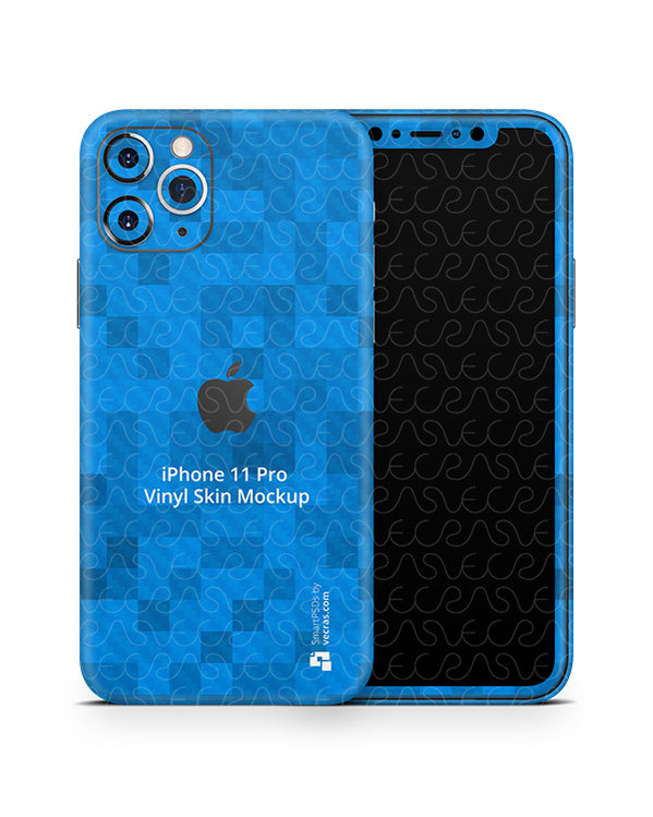 iPhone 11 Pro (2019) PSD Skin Mockup Template — VecRas