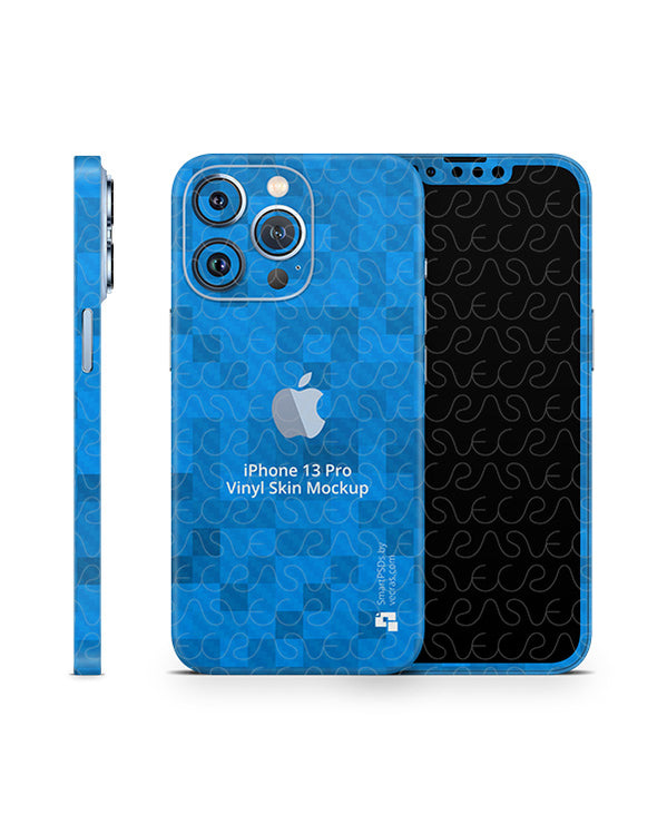 iPhone 13 Pro (2021) PSD Skin Mockup Template — VecRas