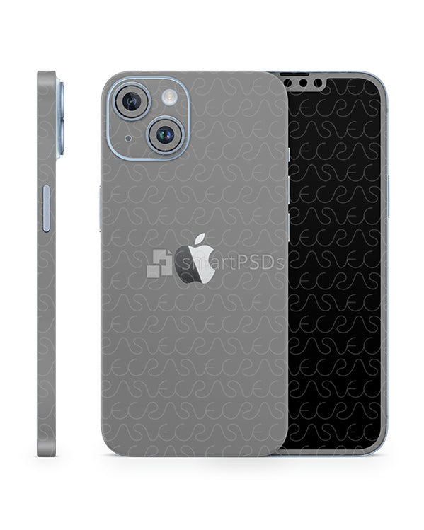iPhone 14 Plus (2022) PSD Skin Mockup Template — VecRas