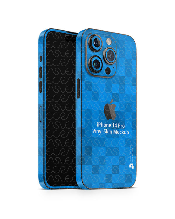 Mobile Phones Vinyl Skin Design Mockup PSD Templates - Apple iPhones ...